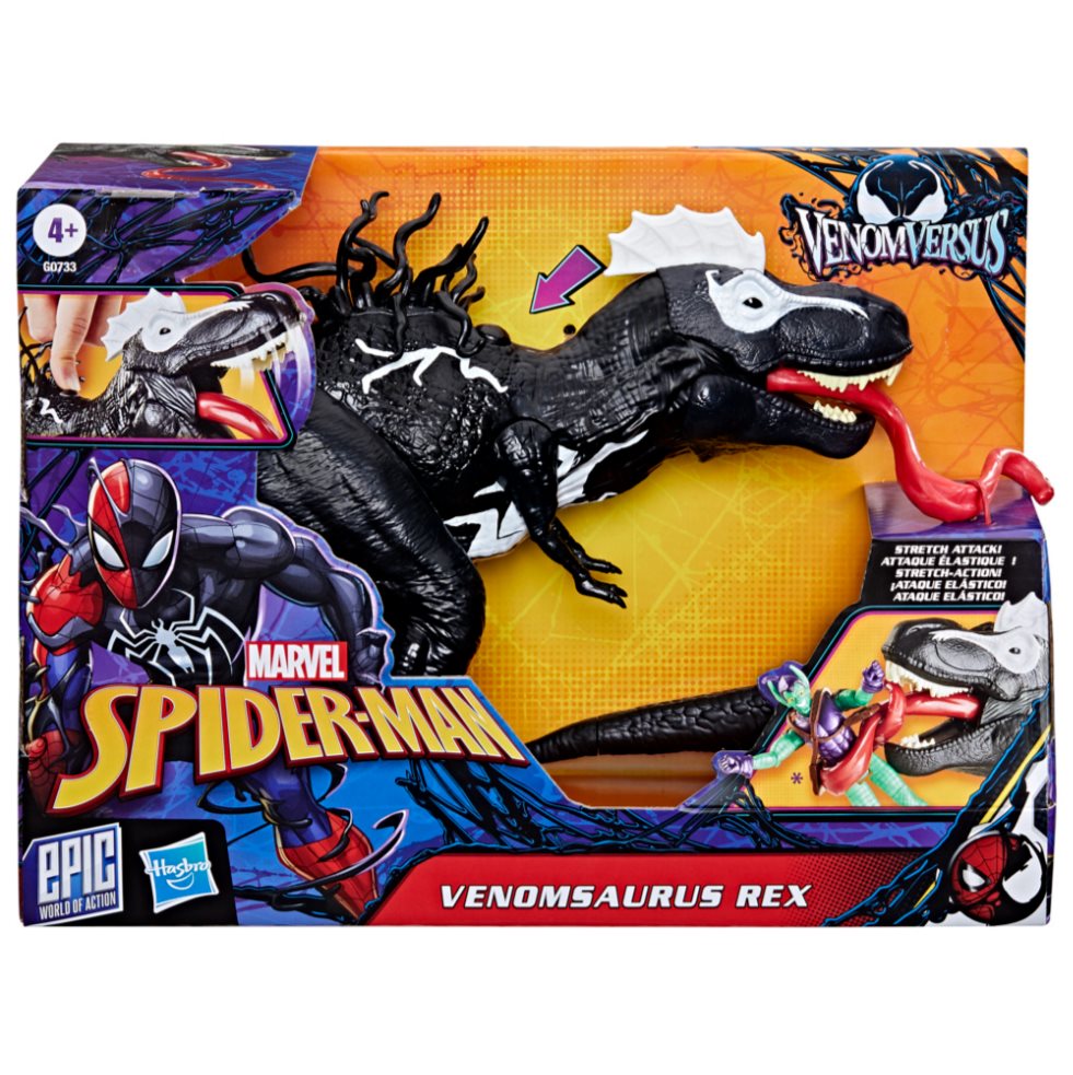 Figura De Acción Venomversus Venomsaurus Rex Marvel x 1 Está diseñada ...