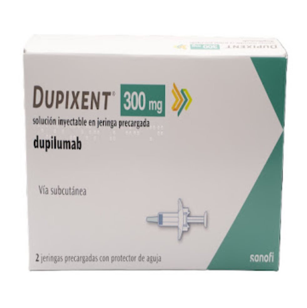 Dupixent Dupilumab 300 mg Sanofi Caja x 2 Jeringas Precargadas Dupixent ...