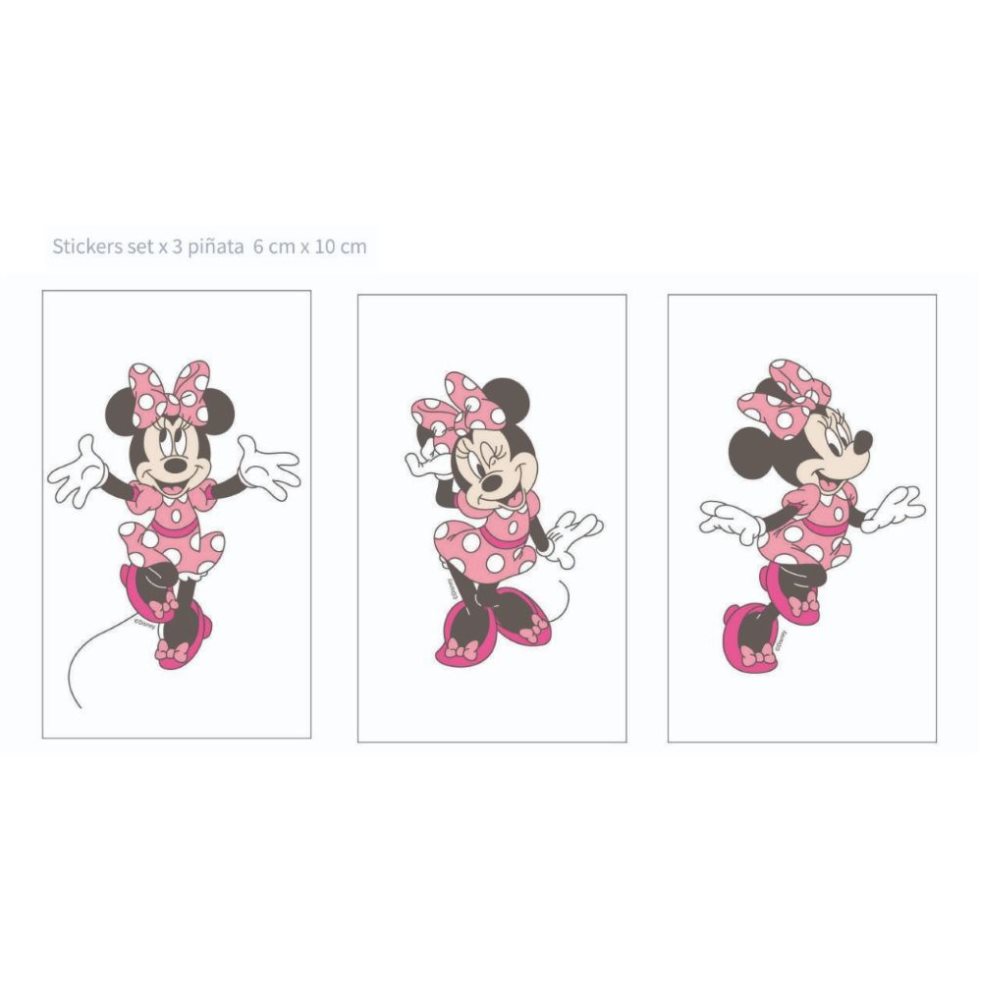 Kit Pintura con diamantes Stickers x 3 und Minnie Bodega Ilusión Disney ...
